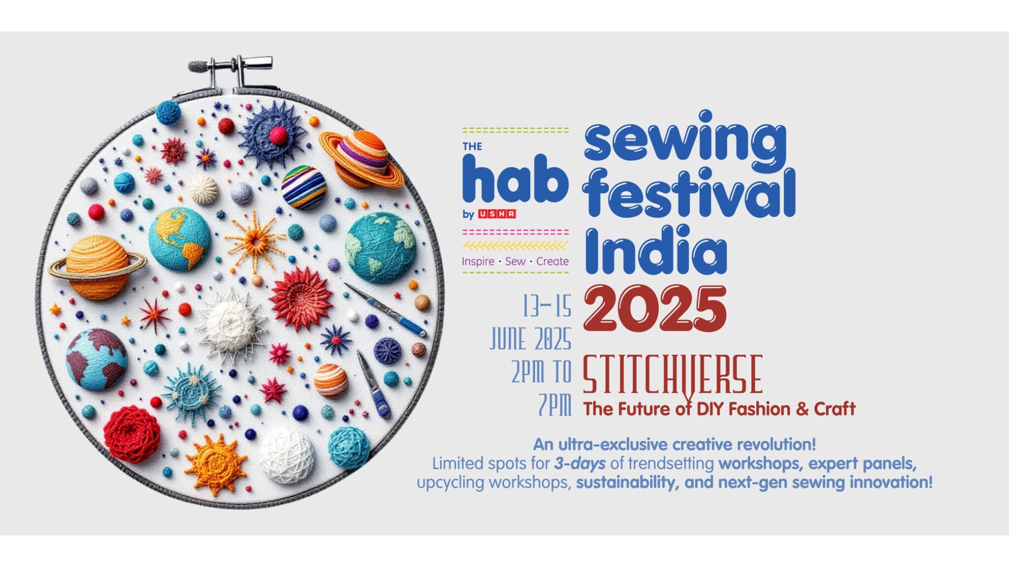 The hab by Usha presents the Sewing Festival India 2025 in Mumbai ...