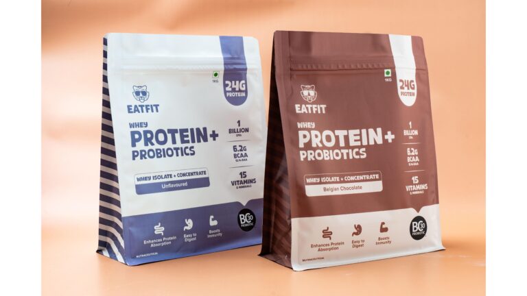 Curefoods’ EatFit Launches Whey Protein + Probiotics Blend for Complete ...
