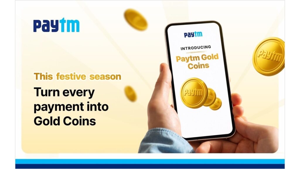 Paytm launches Gold Coins on every payment, redeemable into Digital ...