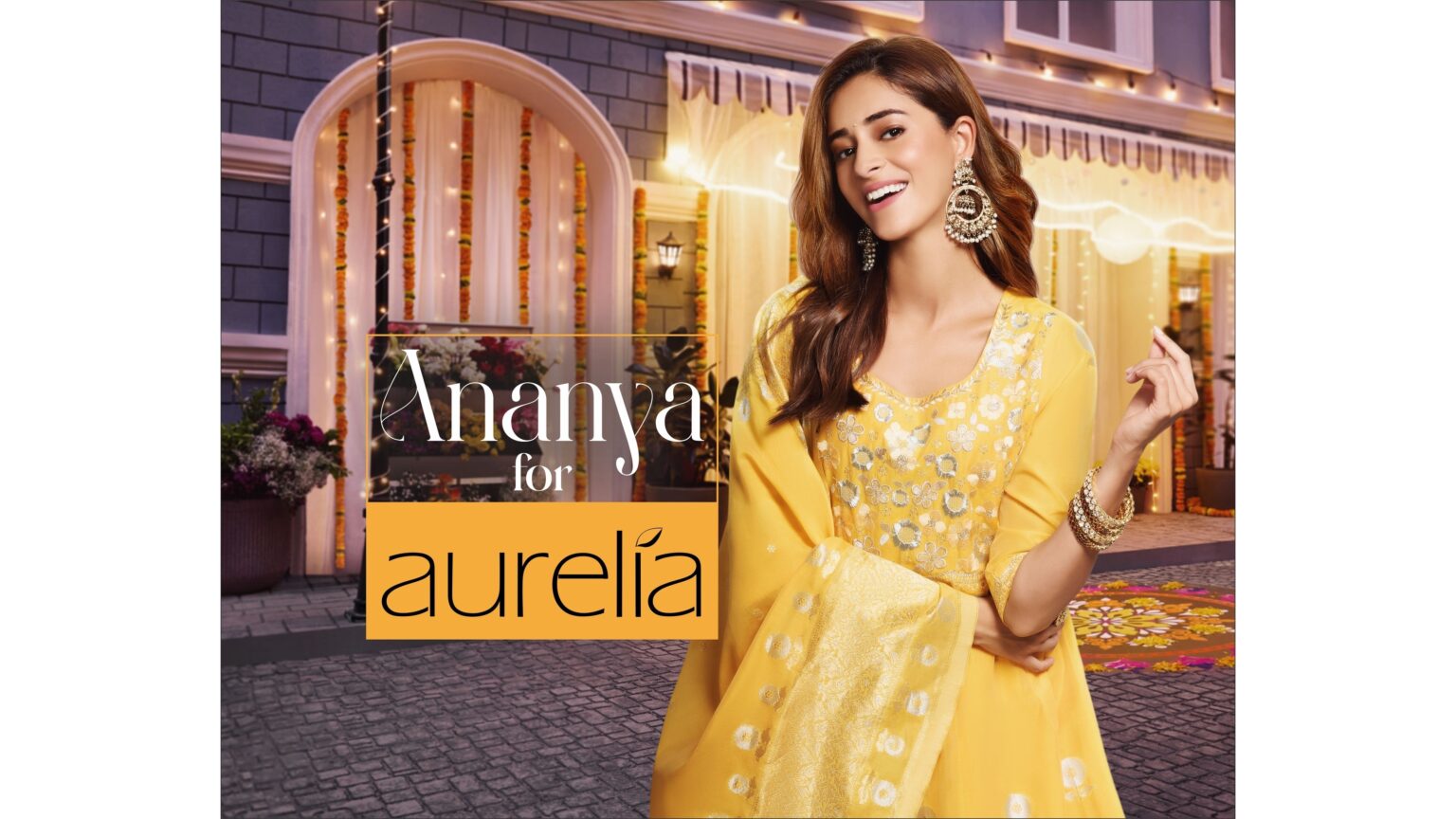 Aurelia, leading women's ethnic wear brand Ropes in Ananya Panday as ...