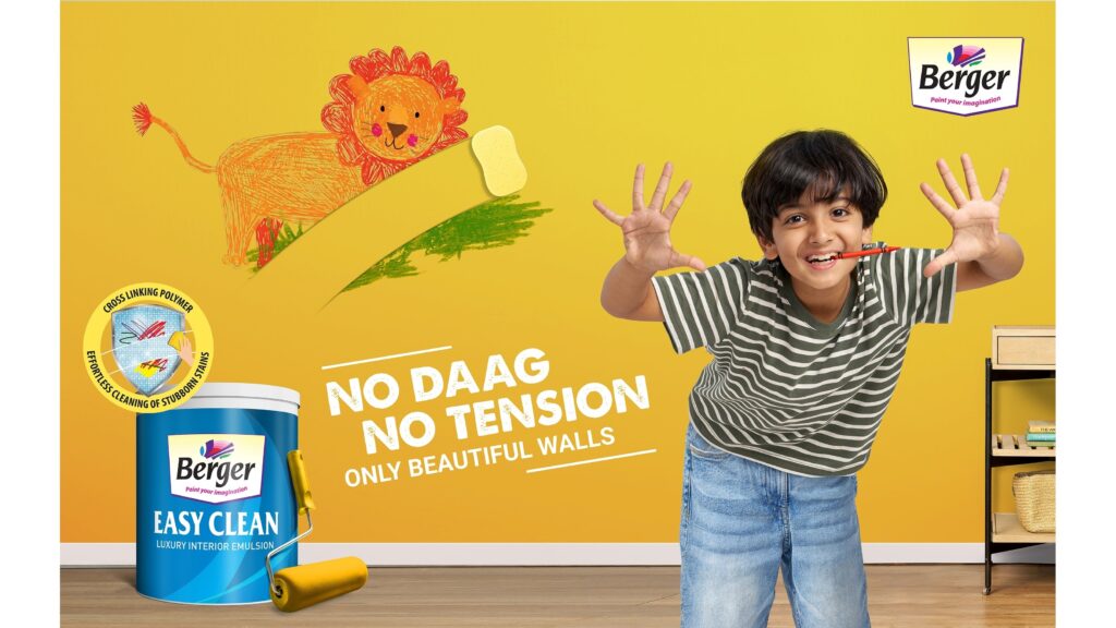 Berger Paints Celebrates the Joy of Messy Childhood with New Easy Clean ...