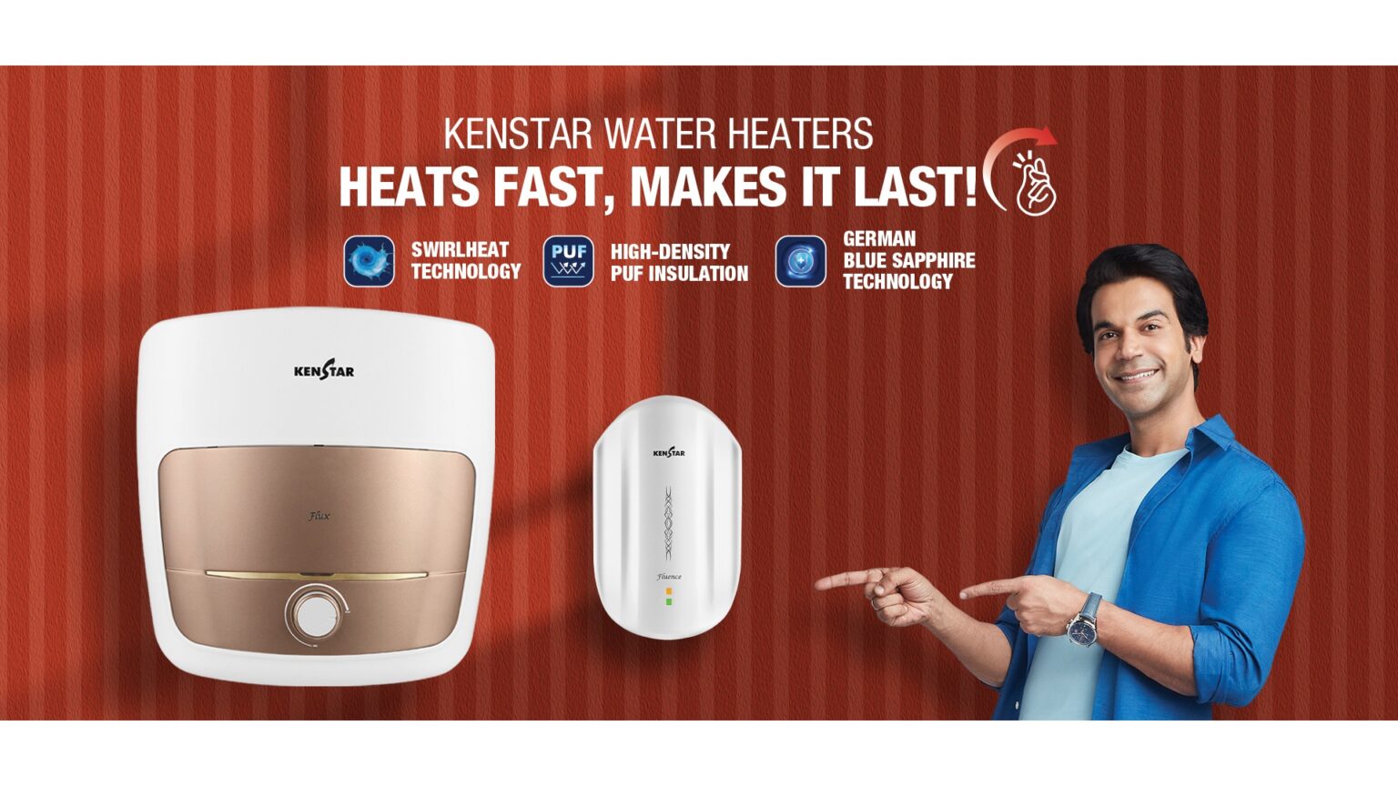 Kenstar Launches Next-Gen 5-Star Efficient Water Heaters: Heat Faster ...