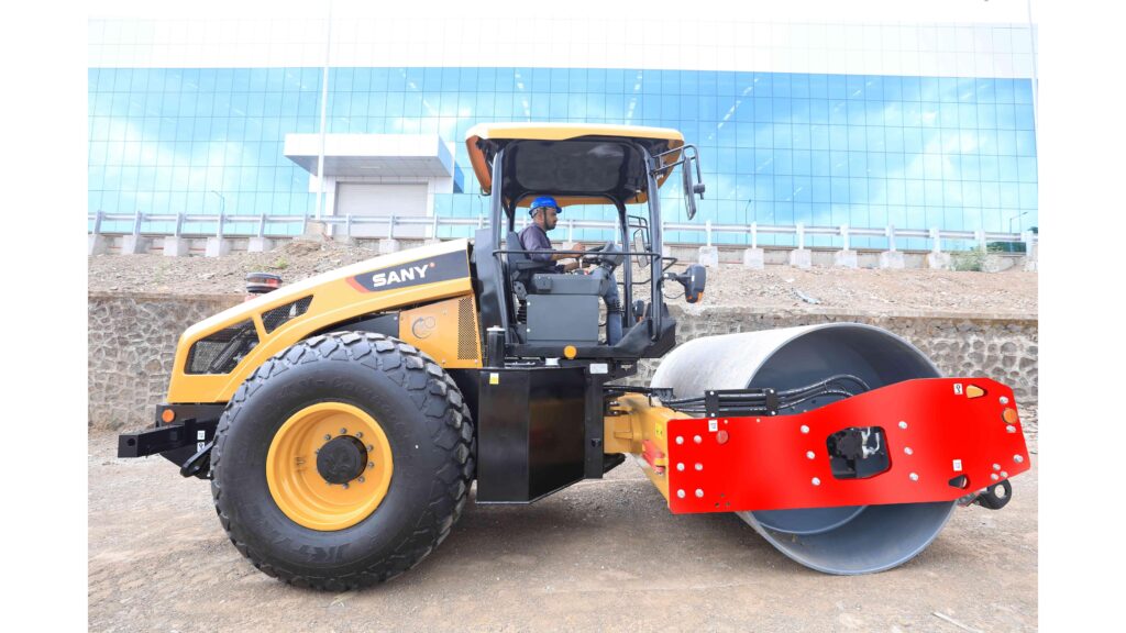 SANY India Launches SSR110C-10 PRO – The 11 Ton Soil Compactor with ...