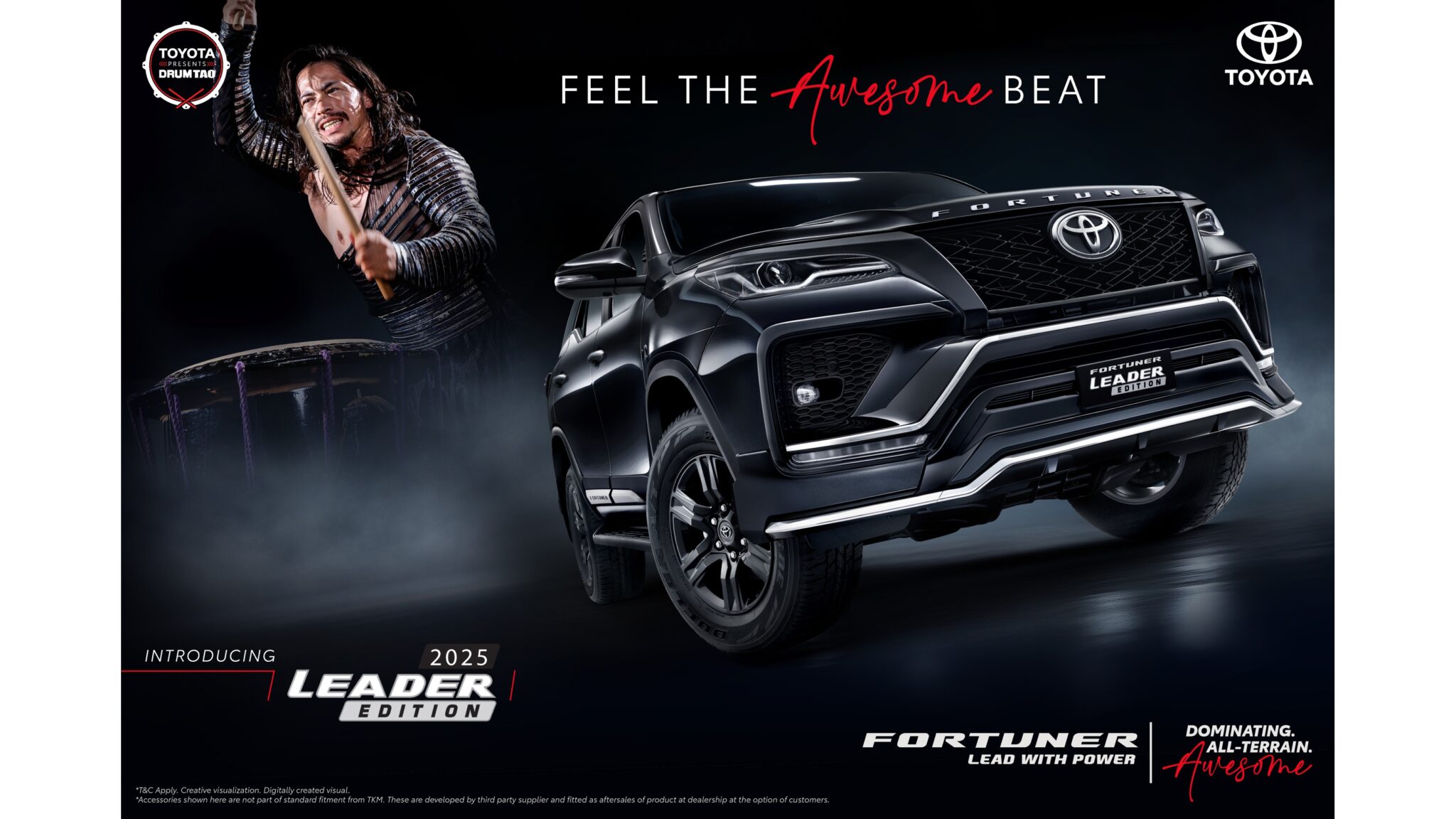 Toyota Kirloskar Motor Launches the 2025 Fortuner Leader Edition ...