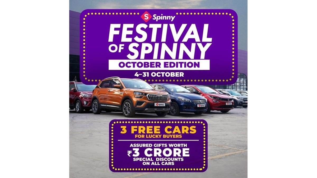 India Celebrates the ‘Festival of Spinny – October Edition’ - Konexio ...