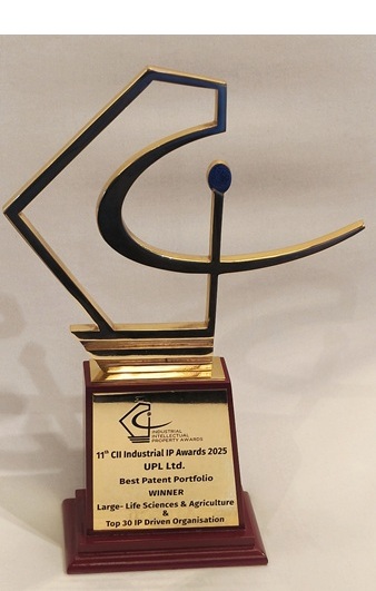 UPL Wins the ‘Best Patent Portfolio’ Award at CII Industrial IP Awards ...